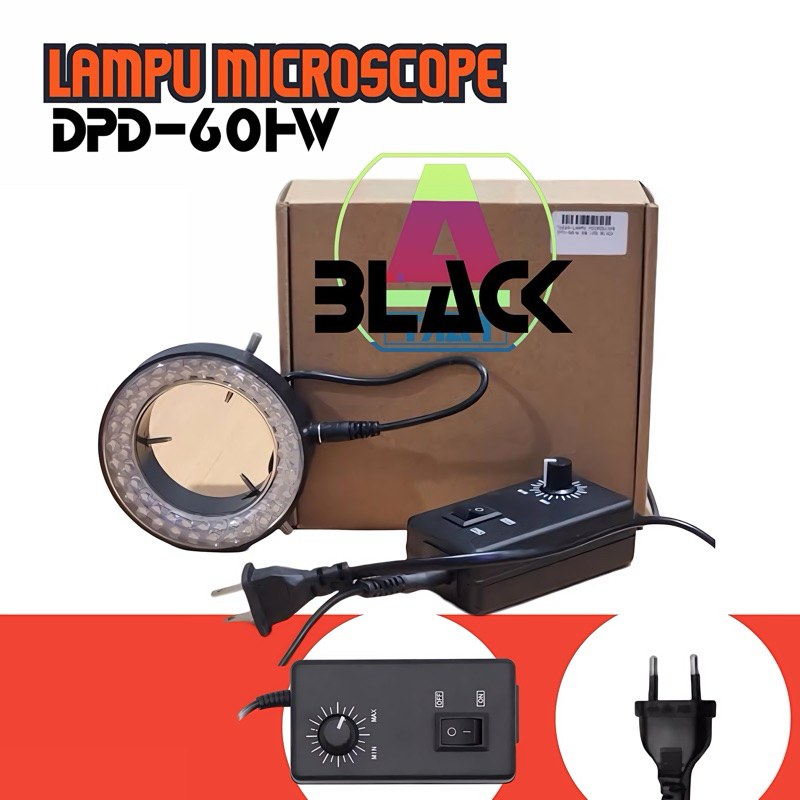 Jual LAMPU MICROSCOPE DPD 60HW BLACK ORIGINAL | Shopee Indonesia