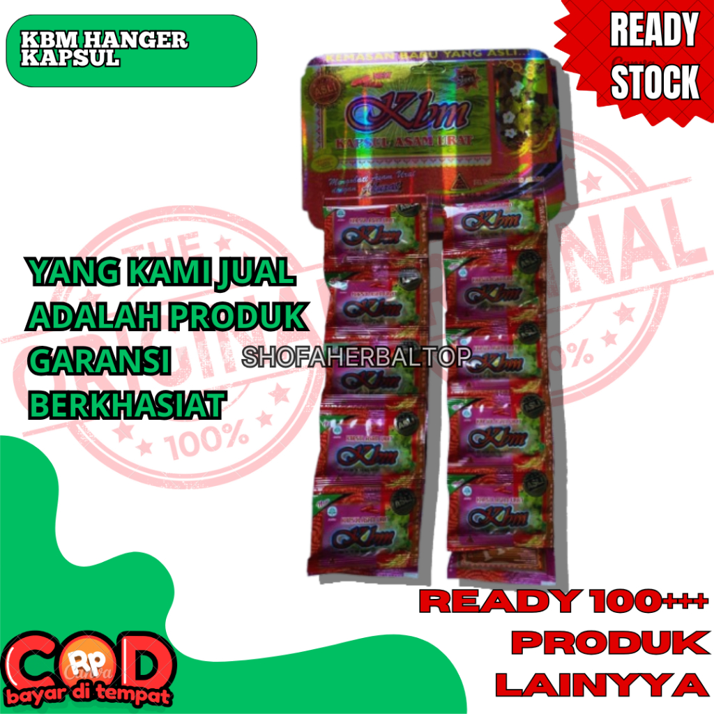 Jual KAPSUL KBM 1 HANGER ORIGINAL | Shopee Indonesia