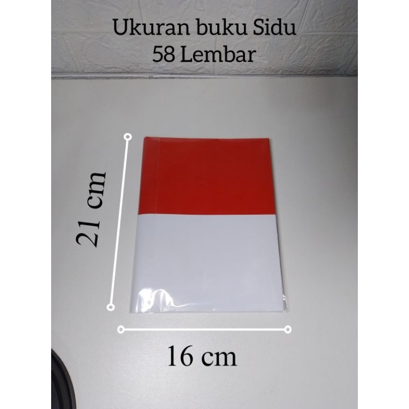 Jual Buku Sampul Merah Putih (Ukuran Sidu) | Shopee Indonesia