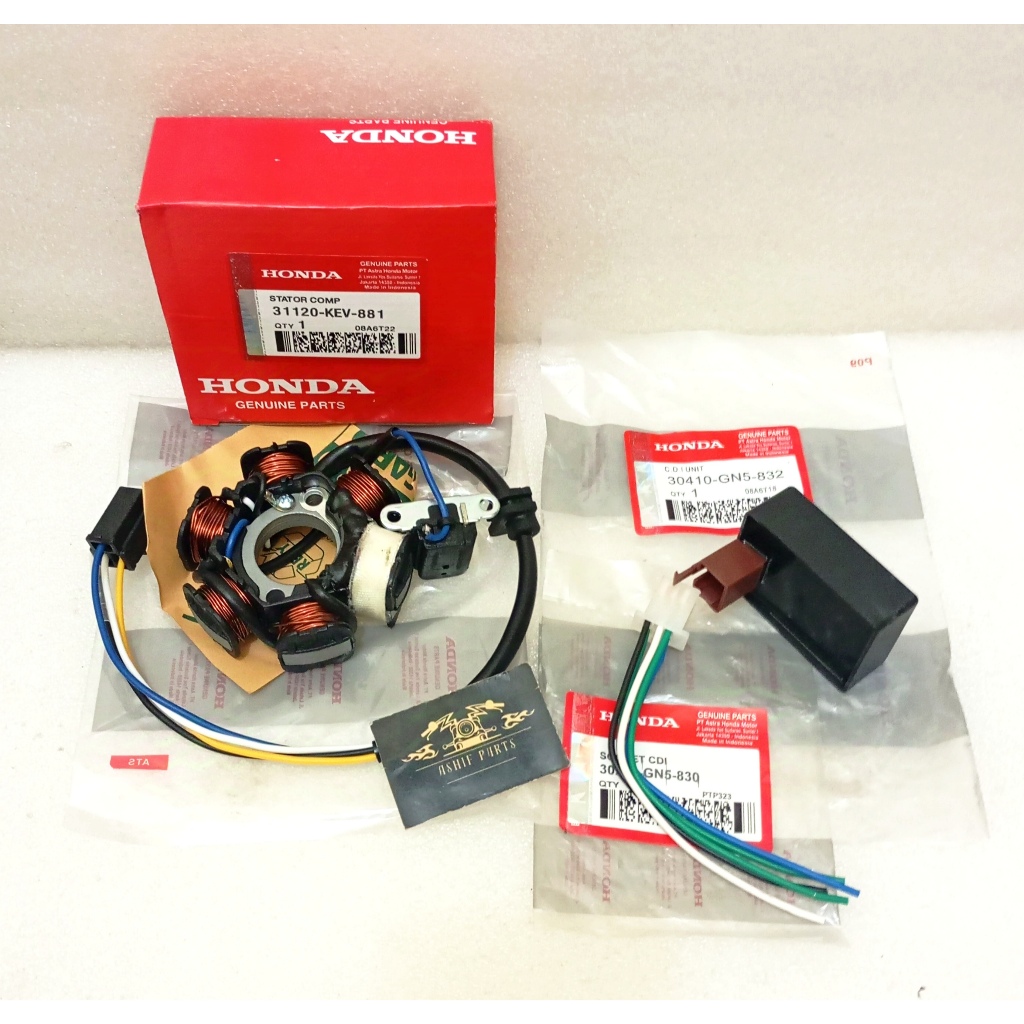 Jual Spull spull Assy set + Cdi Honda Supra X Lama Supra Fit Old New ...