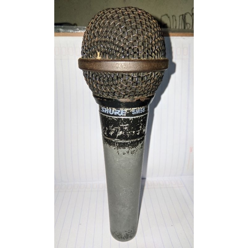 Jual MIC SHURE SM58 ORIGINAL SECOND | Shopee Indonesia