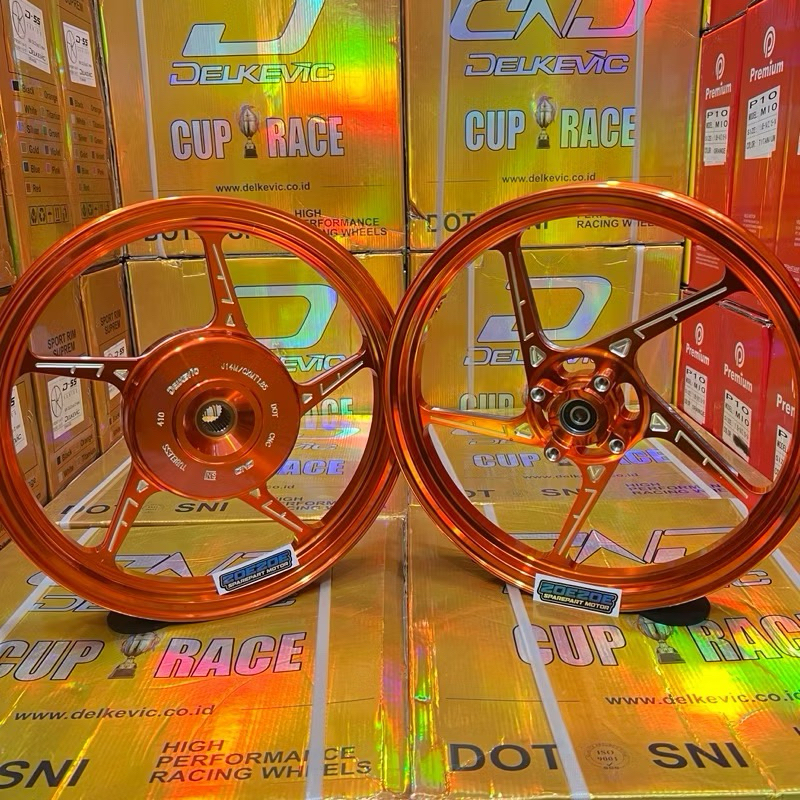 Jual VELG DELKEVIC MOZ 5 STAR ORIGINAL MOTOR VARIO 125 VARIO 150 UK 160 ...