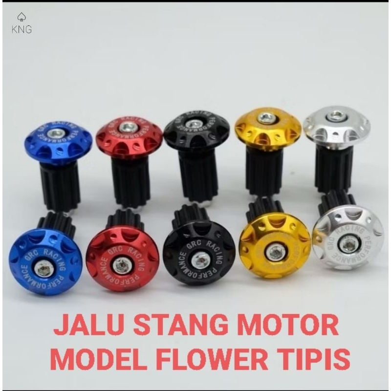 Jual Jalu Stang Motor Model Flower Full CNC Minimalis Import Quality ...