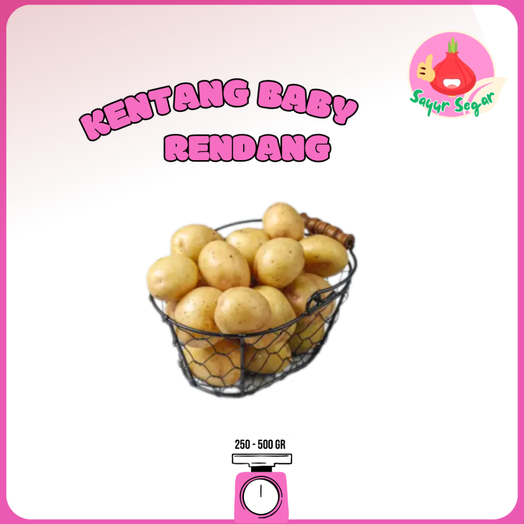 Jual Sayur Segar - Kentang Baby / Kentang Rendang / Baby Potato ...