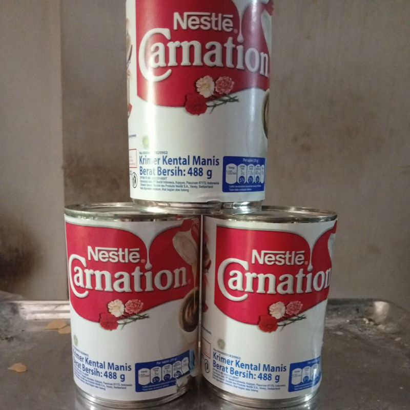 Jual Susu Kental Manis Kaleng Carnation 488gr | Shopee Indonesia