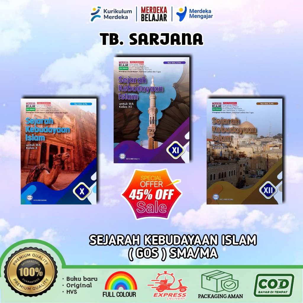 Jual BUKU SISWA SKI KMA 450 KELAS 10,11,12 SMA/MA KURIKULUM MERDEKA - GLOBAL OFFSET SEJAHTERA ...