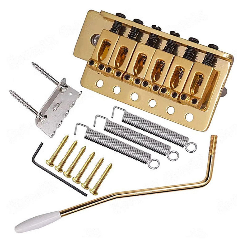Jual Strat Style Synchronized Tremolo SET (Gold) | Shopee Indonesia