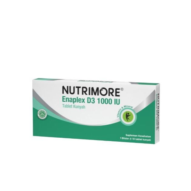 Jual Nutrimore Enaplex Vitamin D3 1000iu Menjaga Kesehatan Tubuh ...