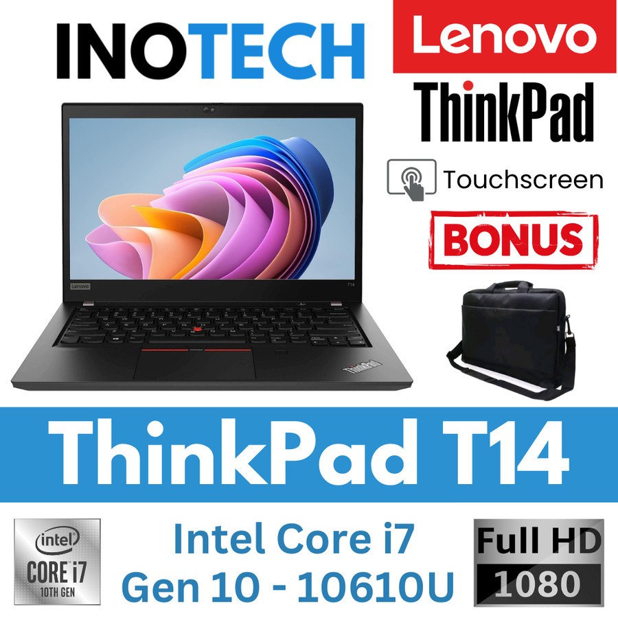Jual Laptop Lenovo Thinkpad T14/T14s gen 1 Core i5 / i7 gen 10 layar 14" | Shopee Indonesia