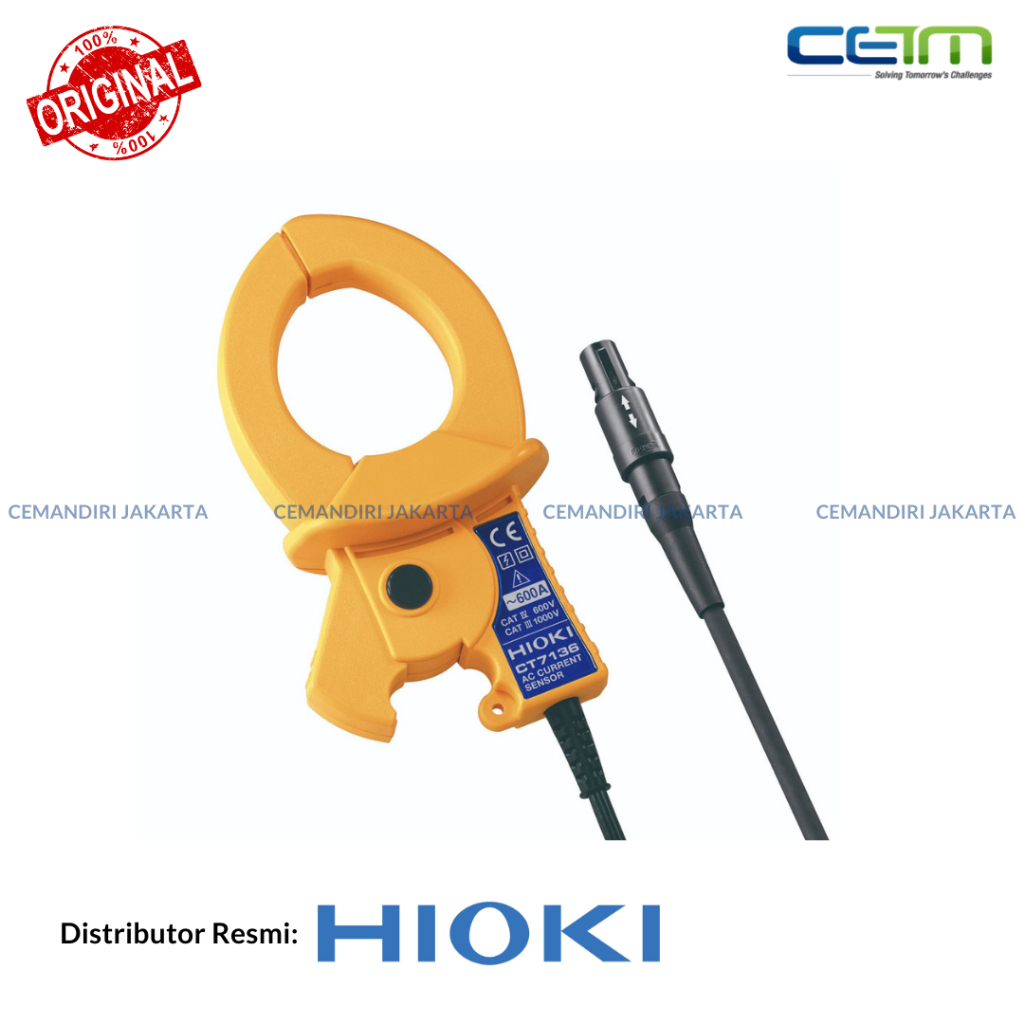 Jual HIOKI CT7136 AC CURRENT SENSORS (600A) | Shopee Indonesia