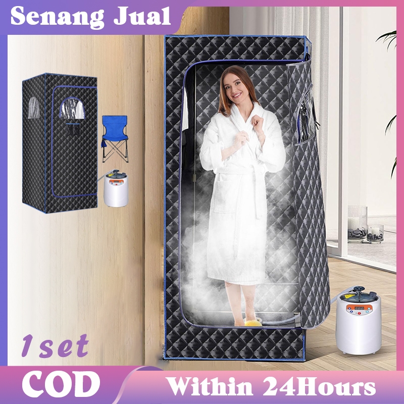 Jual Kotak Sauna Full Body Portable / Alat Sauna Di Rumah / Alat ...