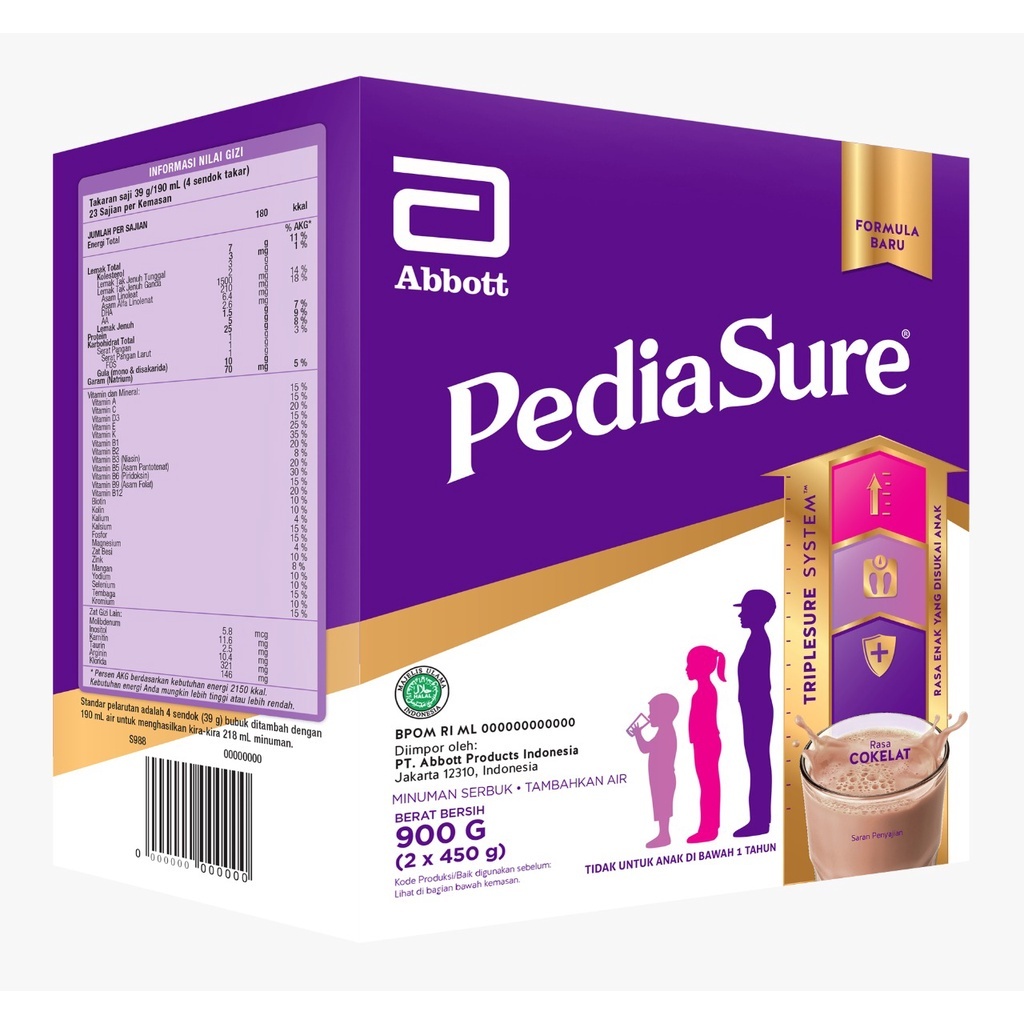 Jual Pediasure Rasa Coklat 900g Susu Pertumbuhan Pediasure Coklat | Shopee Indonesia