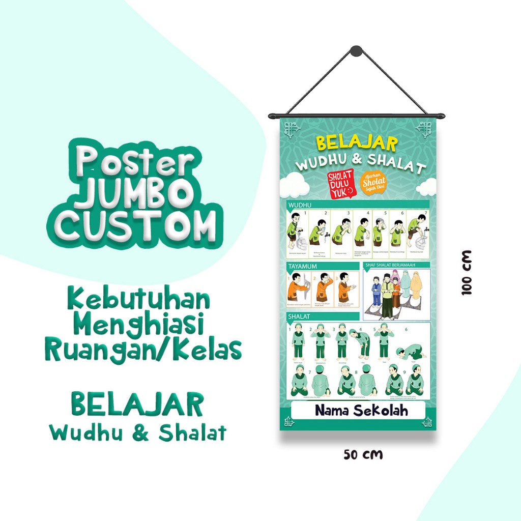 Jual Poster Penghias Ruangan/Kelas - Ilmu Cemerlang - Republikfiksi ...