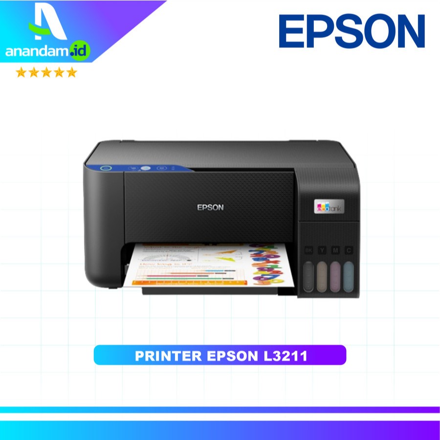 Jual Printer EPSON L3211 InkTank Multifungsi Print Scan Copy | Shopee ...
