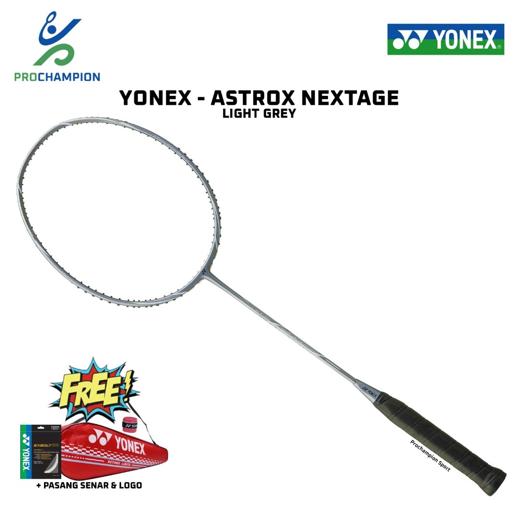 Jual Raket Badminton Yonex ASTROX NEXTAGE Light Grey | Shopee Indonesia