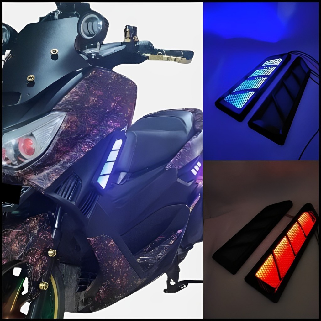 Jual cover list lampu sein nmax led carbon pcx adv aerox vario xmax ...