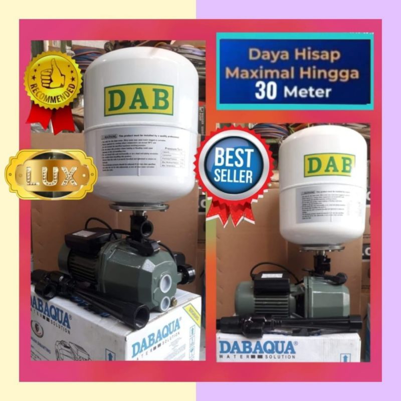 Jual Mesin pompa air jetpump DAB DP 255 250a sumur dalam 30meter water ...
