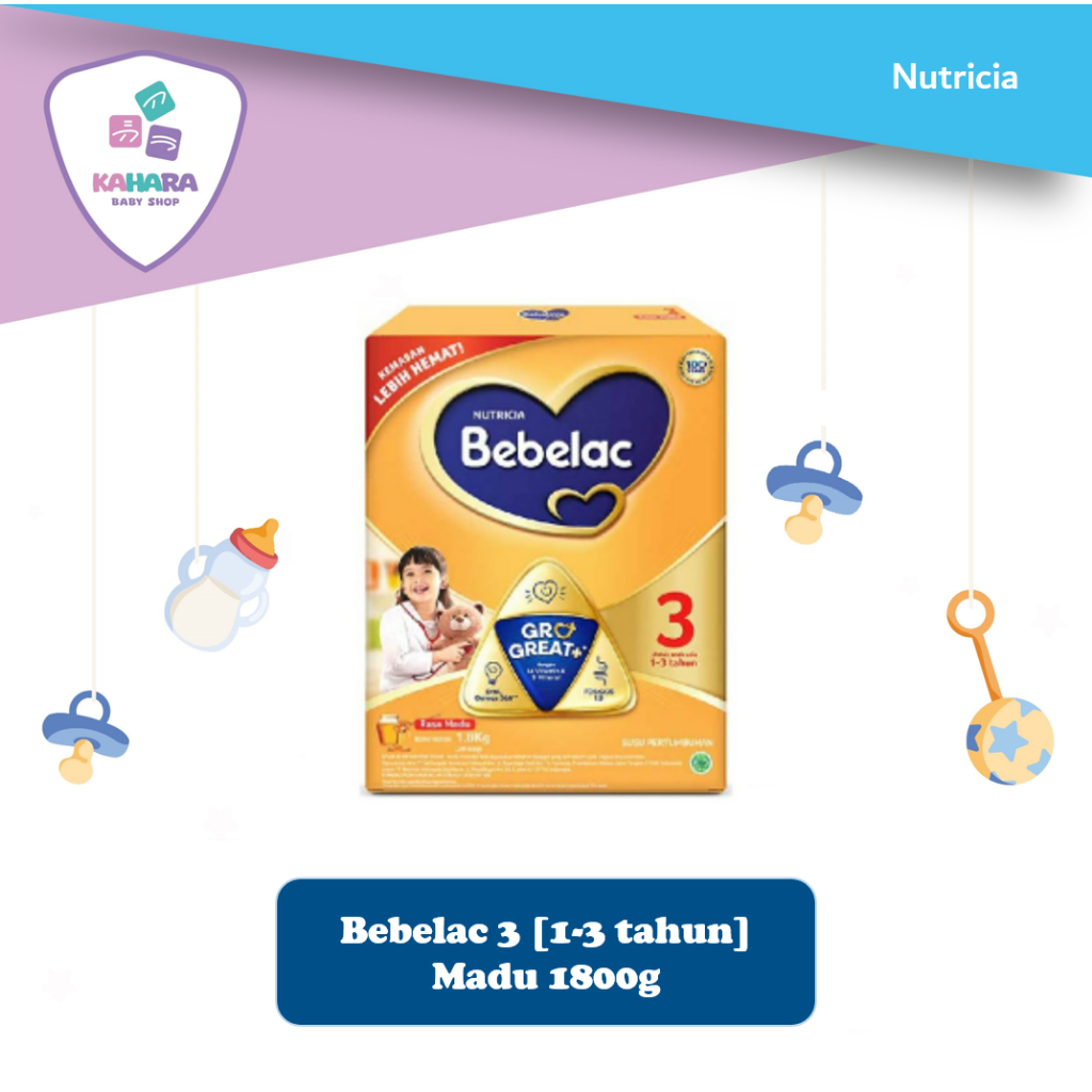 Jual Bebelac 3 Madu 1800g [1-3 tahun] | Shopee Indonesia