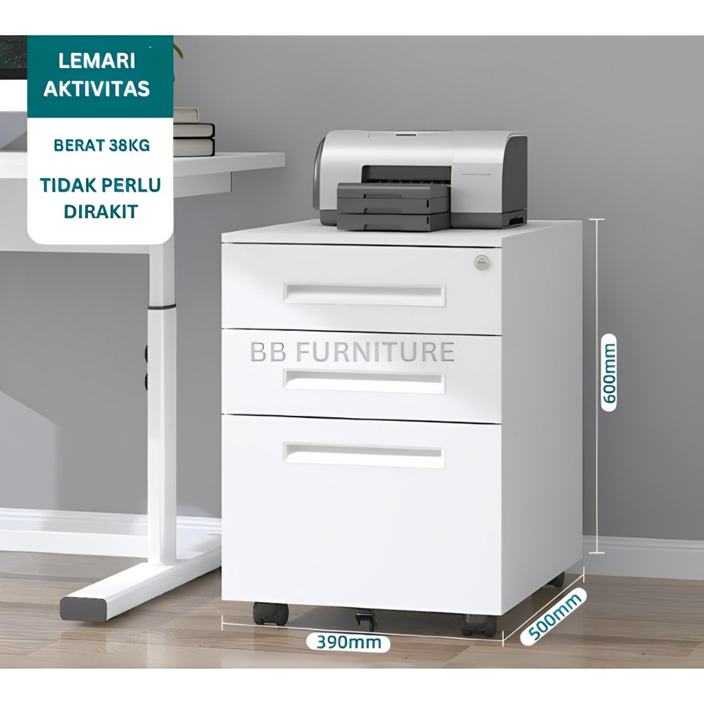 Jual BB-Meja Nakas Bedside Table Krisbow Laci Arsip Lemari Arsip Kecil ...