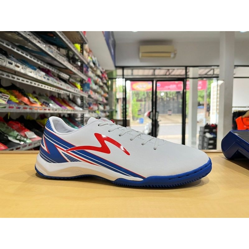 Jual Sepatu Futsal SPECS LIGHTSPEED 20 IN WHITE Blue | Shopee Indonesia