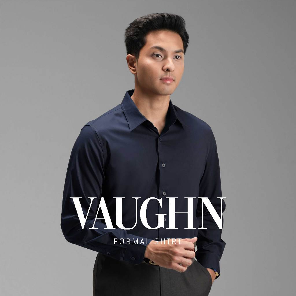 Jual CUTOFF Vaughn Formal Shirt Clean Look Kemeja Kerja Basic Pria ...
