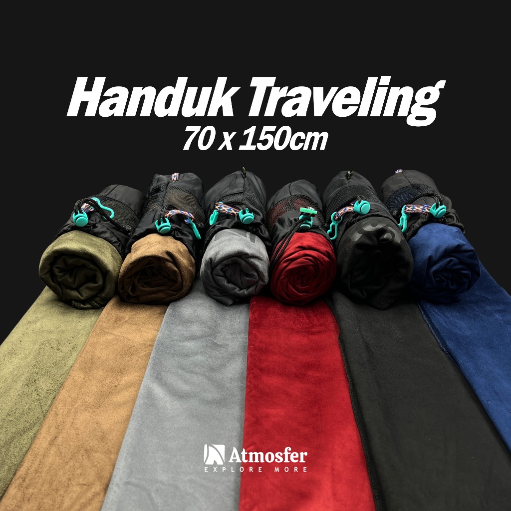 Jual Atmosfer Handuk Microfiber Quickdry 70 x 150 cm - Handuk ...