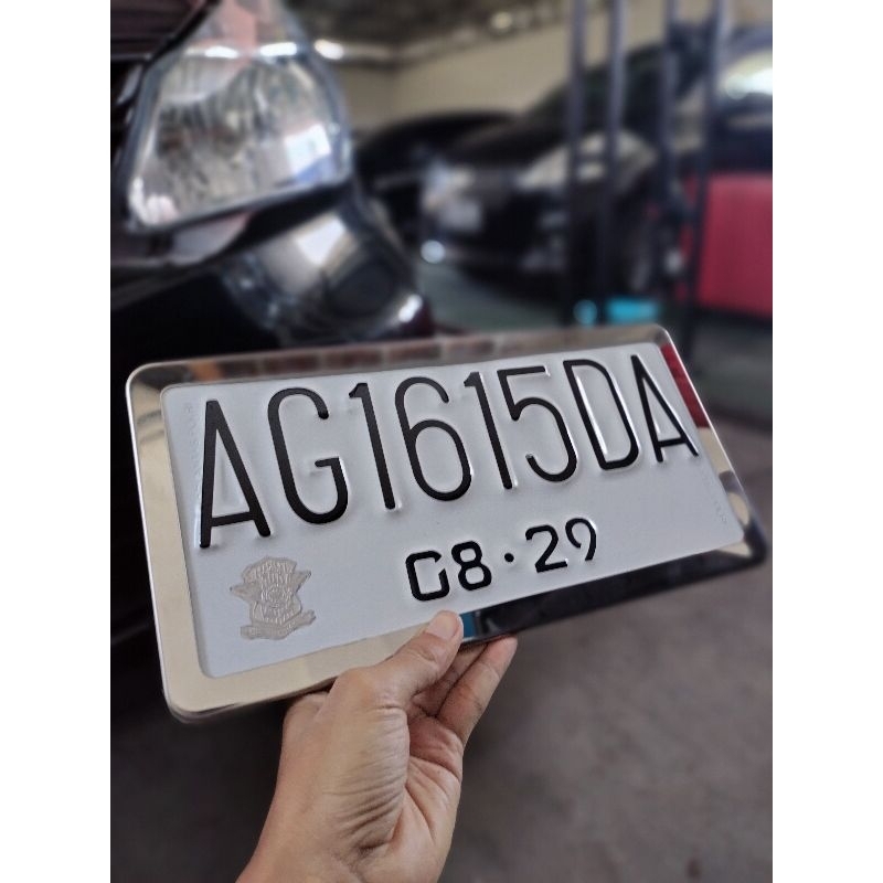 Jual PLAT JDM DAN FRAME STANLIS SATU BIJI | Shopee Indonesia