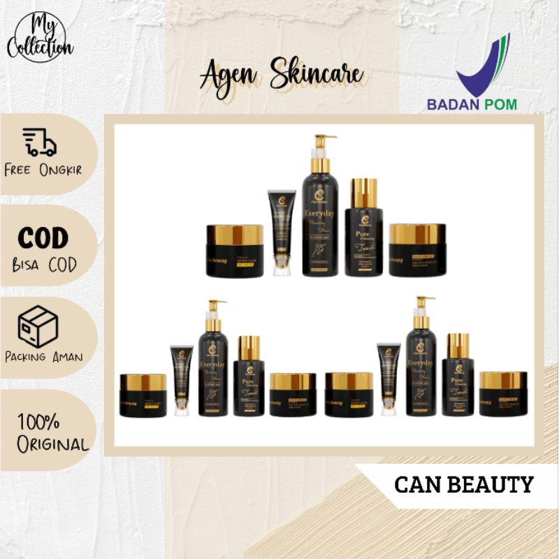 Jual 3 PAKET CAN BEAUTY (COD, PAY LETTER, SHOPEE PAY) bisa pilih ...