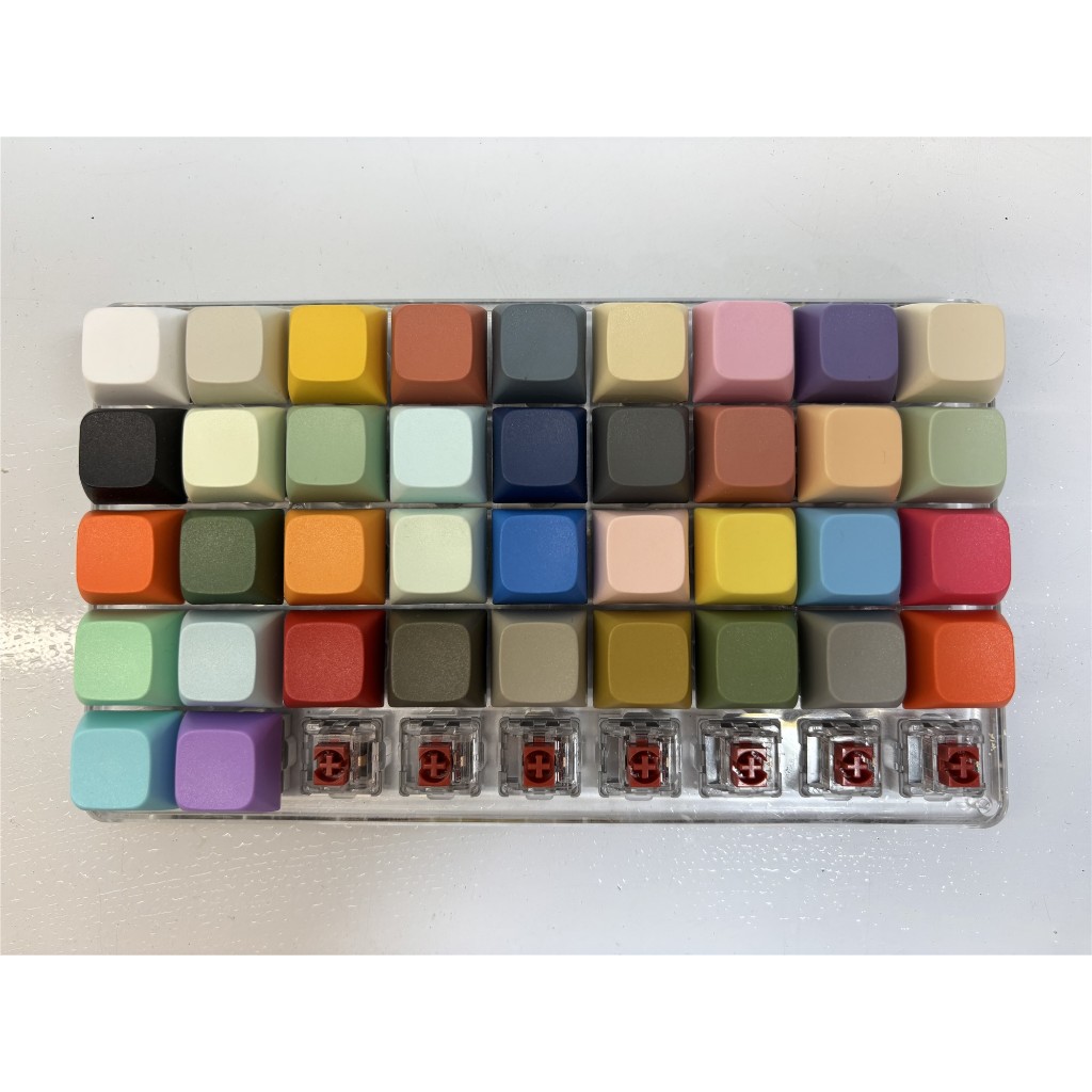 Jual Keycaps polos matte PBT profil XDA 9.3mm mechanical keyboard ...