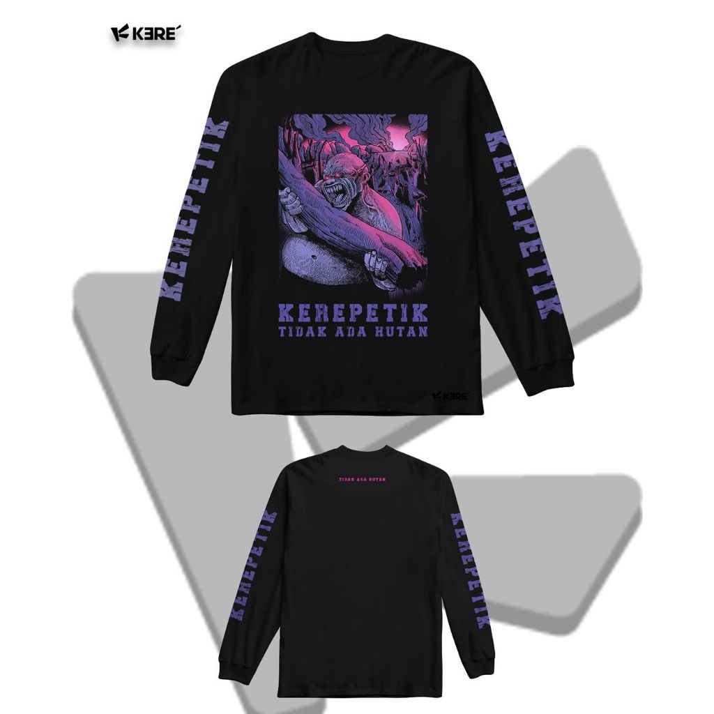 Jual KAOS METAL SABLON DISCHARGE KEREPETIK STORE T-SHIRT KODE ISU "PENEBANGAN LIAR" ORIGINAL ...