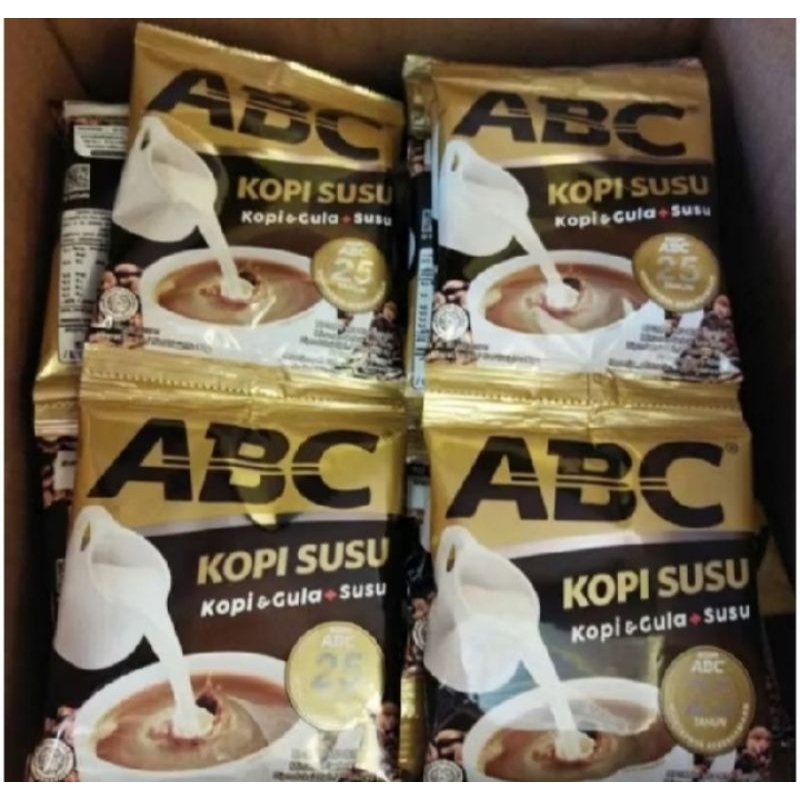Jual Kopi ABC Susu 1 Renceng Isi 10 Bungkus | Shopee Indonesia