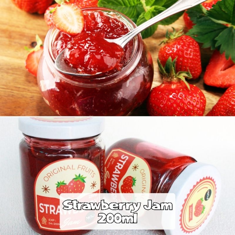 Jual Collins selai strawberry Kemasan botol 200gr | Shopee Indonesia