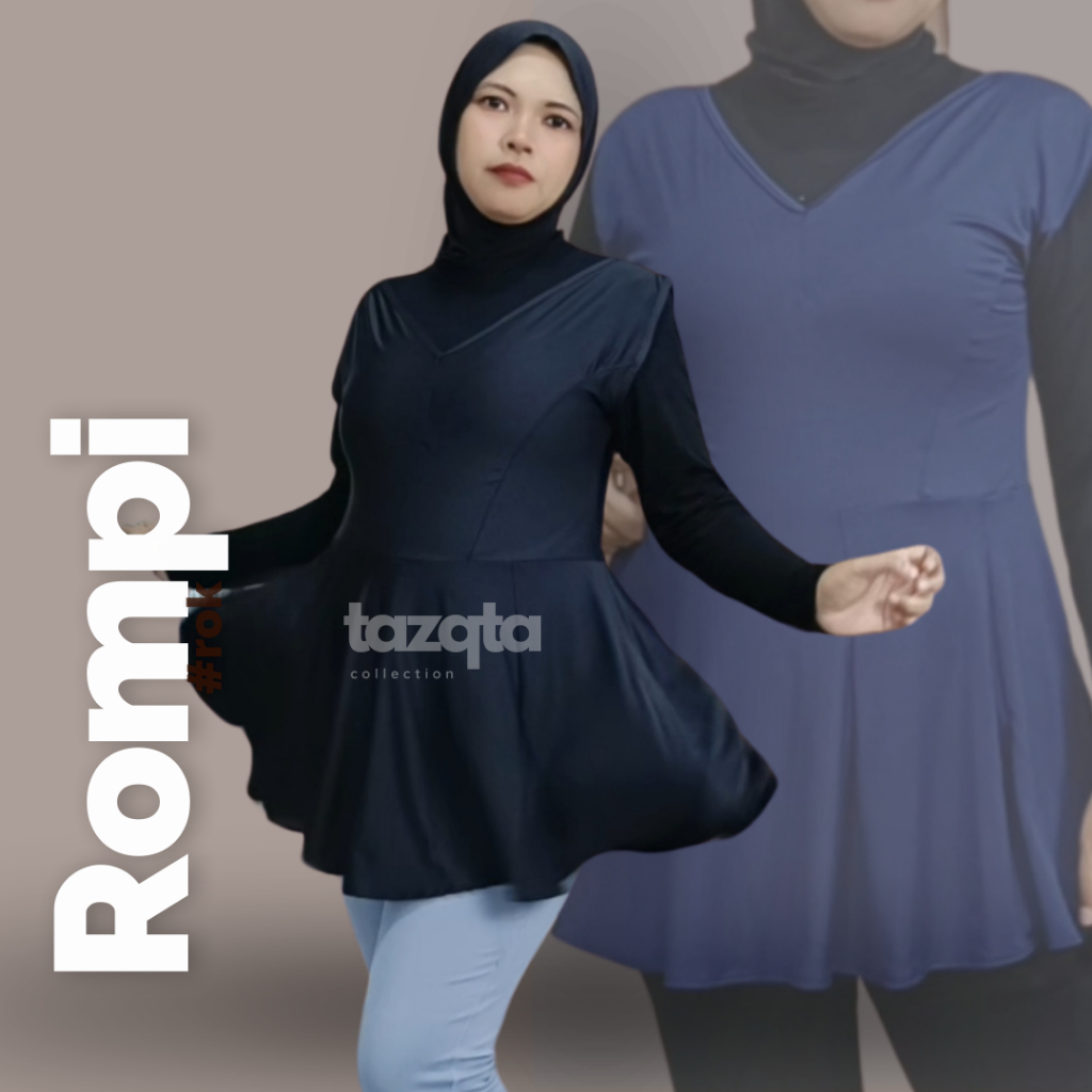 Jual Outer Rok Olahraga Senam Jogging Sepeda Running Tenis Rompi TANIA ...