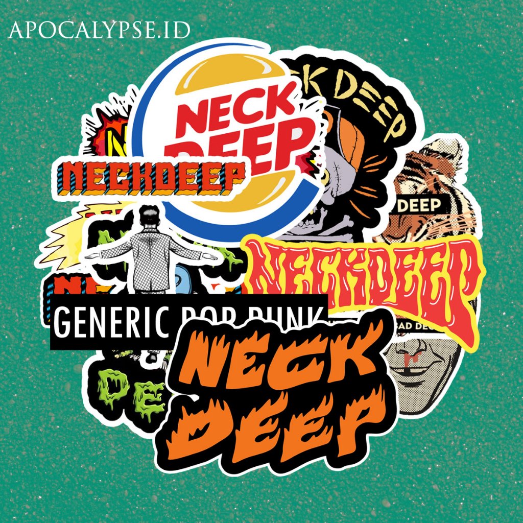 Jual Stiker NECK DEEP PACK - STIKER BAND POP PUNK | Shopee Indonesia