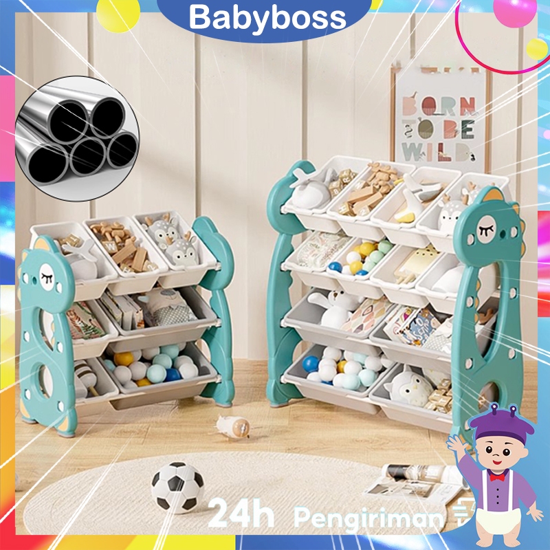 Jual Rak Serbaguna Rack Shelf Rack BUKU Organizer Colorful 150*36*89CM ...