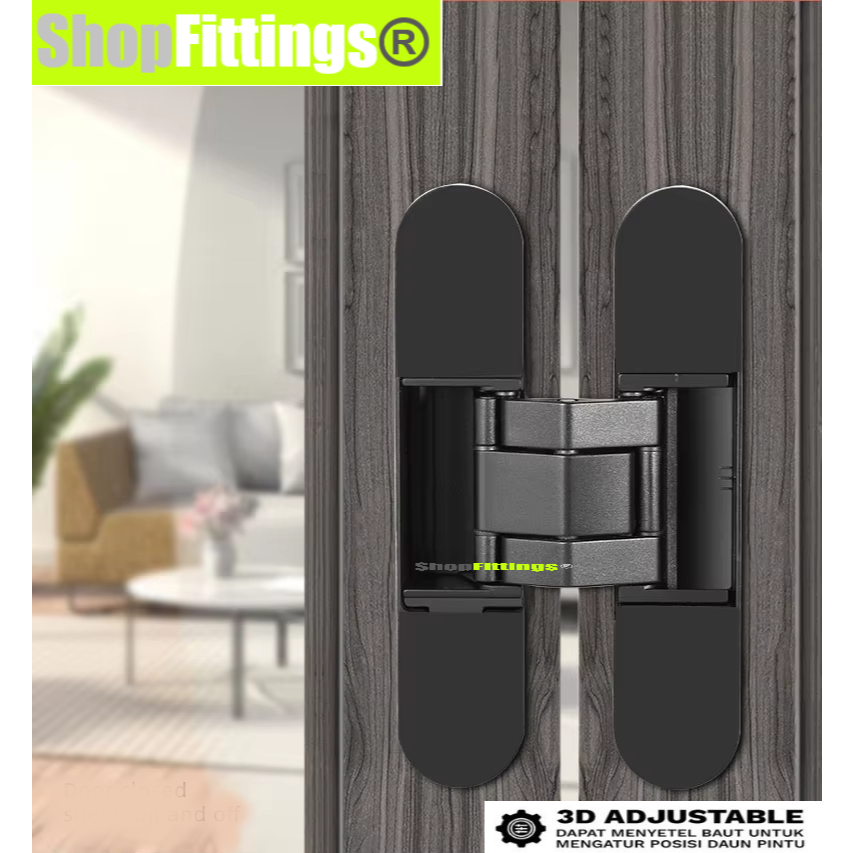 Jual Engsel Tanam Pintu Jendela TER Sembunyi 180 Degree Open 3D ...