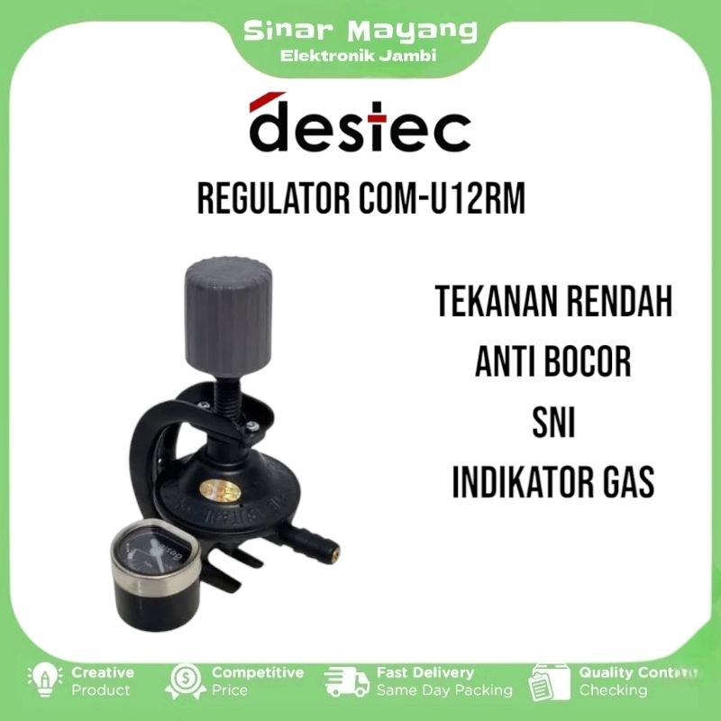 Jual Regulator DESTEC COM-U12RM/ Regulator Tekanan Rendah Anti Bocor ...