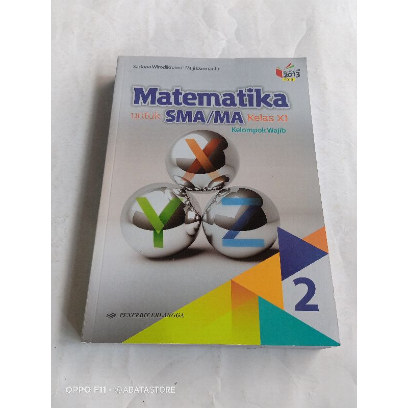 Jual BUKU MATEMATIKA SMA MA KLS XI K13 REVISI WAJIB SARTONO WIRODIKROMO | Shopee Indonesia