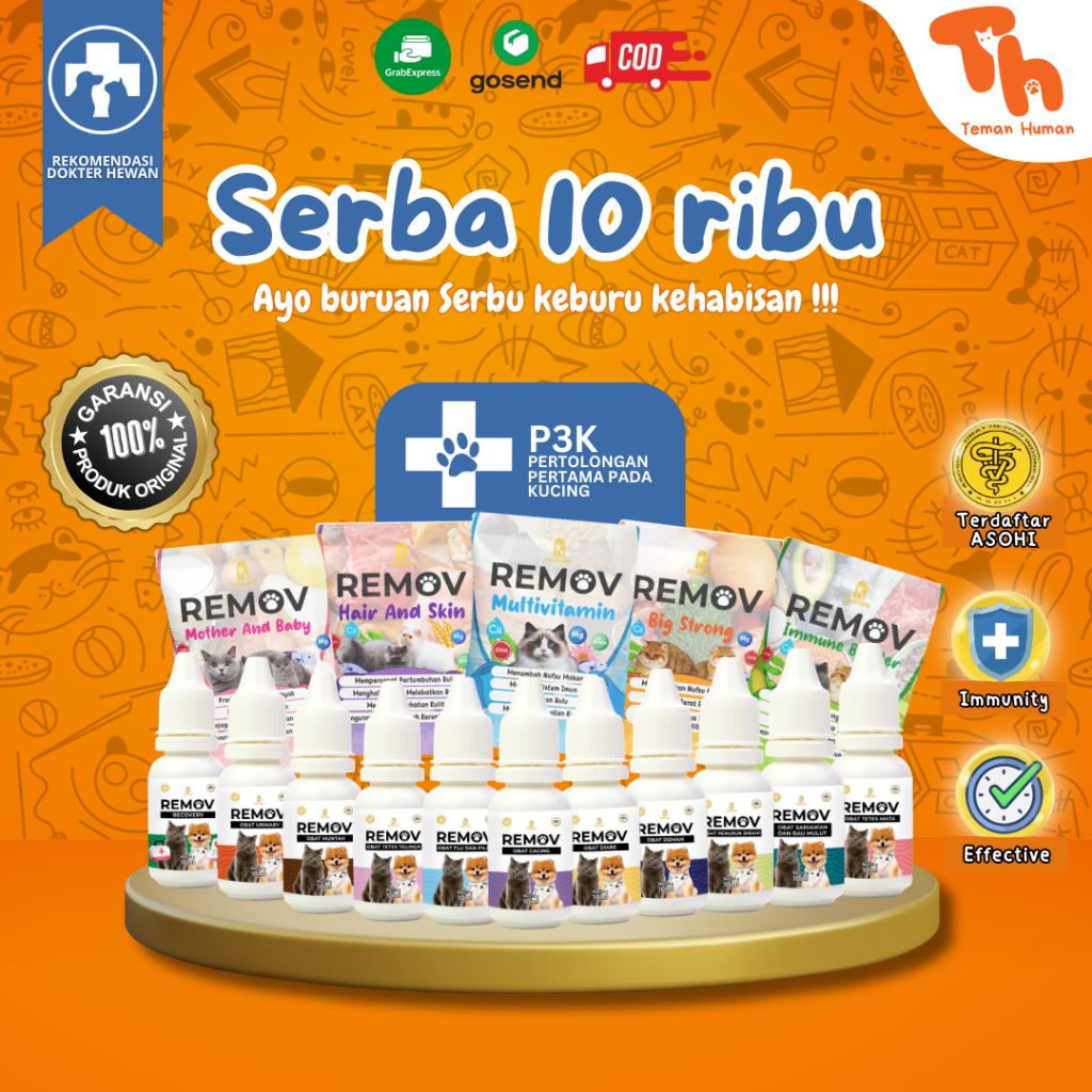 Jual Serba 10K - Remov Royal Obat dan Vitamin Kucing | Shopee Indonesia