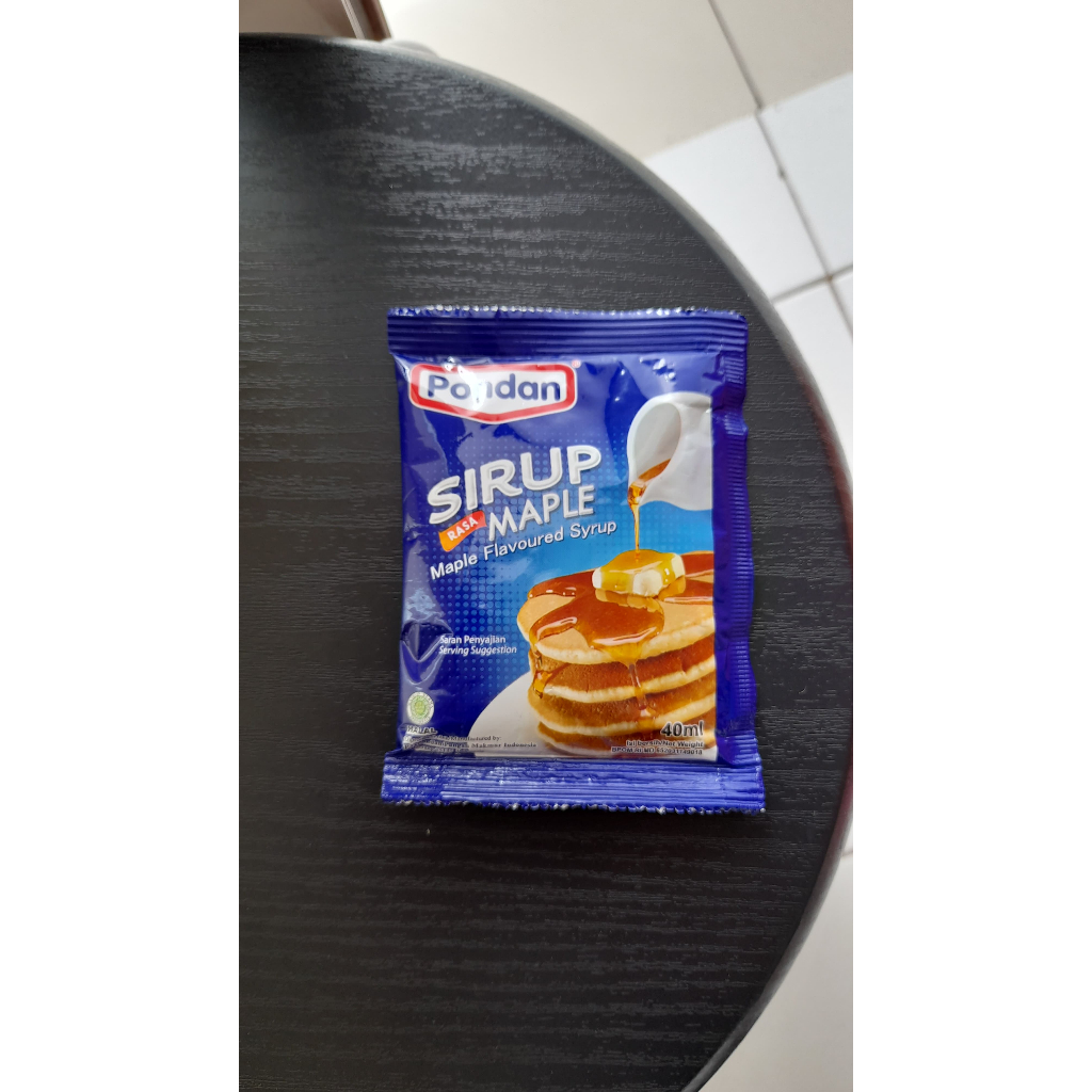 Jual Pondan Sirup Maple Rasa Flavoured Syrup 40 ml | Shopee Indonesia