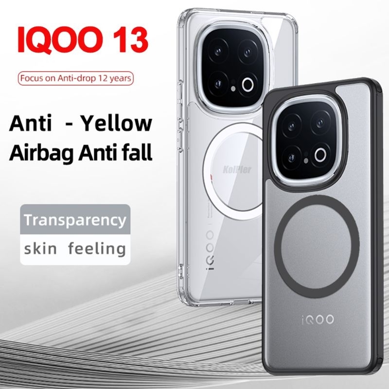 Jual Case Vivo IQOO 13 5G Magsafe Clear and Matte Shockproof | Shopee ...