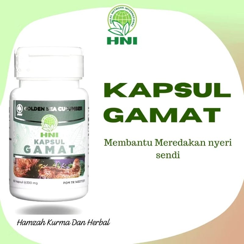 Jual GAMAT Kapsul || HNI 60 kapsul || 300mg | Shopee Indonesia