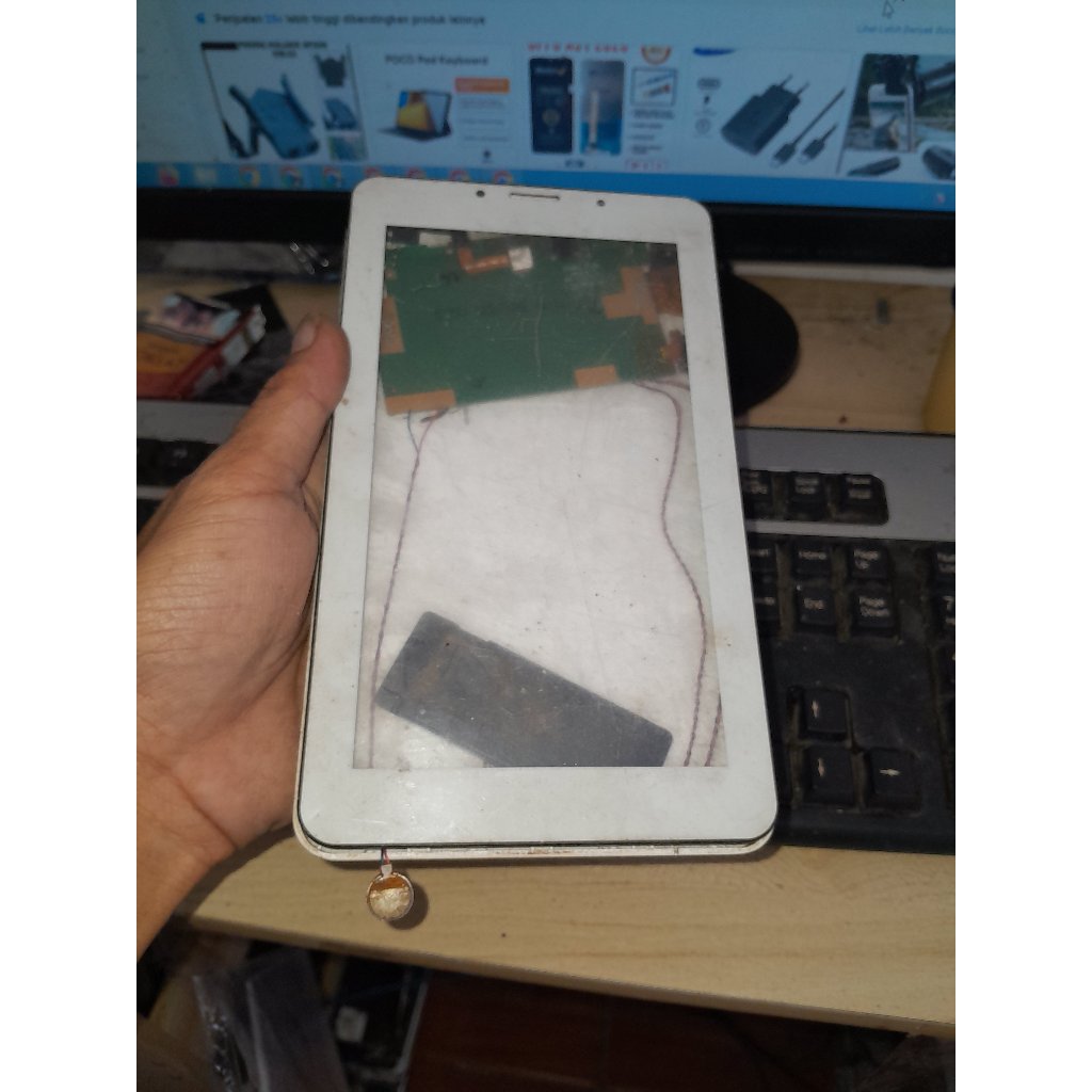 Jual tablet advan s7a mesin normal lcd & layar sentuh pecah | Shopee ...