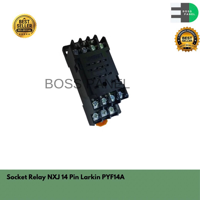 Jual Socket Relay NXJ 14 Pin Larkin PYF14A | Shopee Indonesia