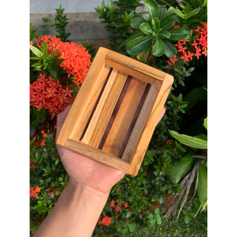 Jual Tempat Sabun Kayu 10*7cm / Tatakan Holder Sabun / Mini Pallet ...
