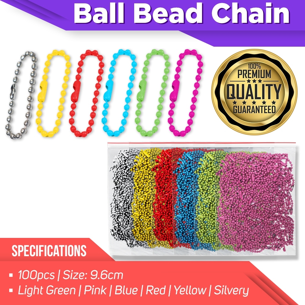 Jual (100PCS) Gantungan Kunci Rantai Biji Lada Biji merica Rantai Kuku ...