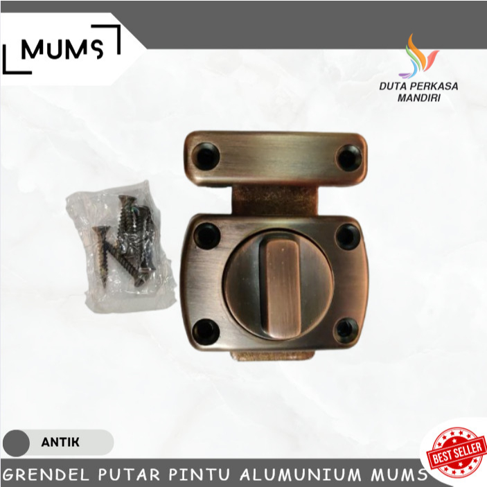 Jual WARNA DIKIRIM RANDOM Grendel Putar Antik Kunci Pintu Kamar Mandi ...