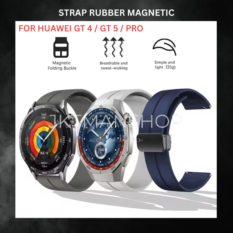 Jual STRAP TALI JAM HUAWEI WATCH GT 6 / 6 PRO 46MM / GT 5 / GT5 PRO ...