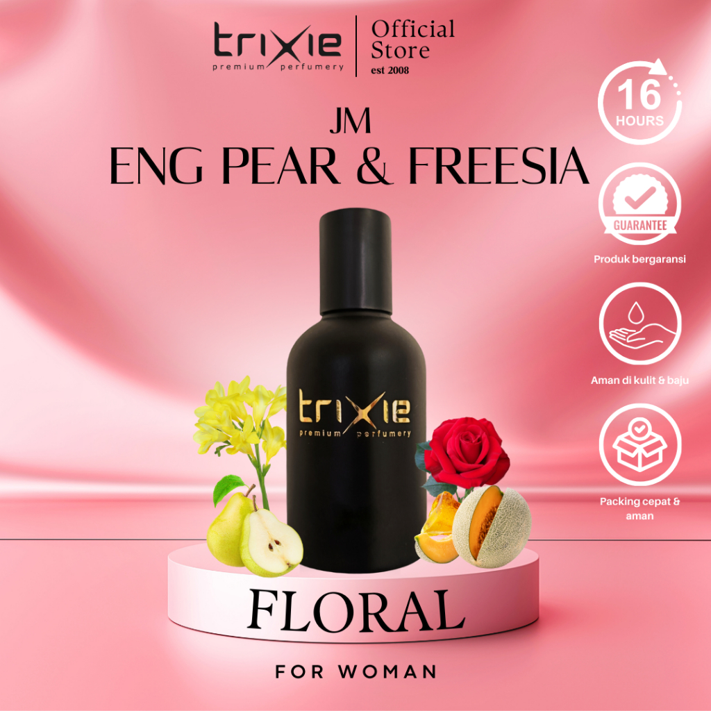 Jual Trixie Perfumery JM Eng Pear & Freesia | Shopee Indonesia