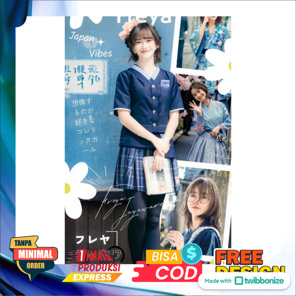 Jual ROLL BANNER EDISI JKT48 DESIGN UKURAN 30X80 CM MURAH | POSTER ...